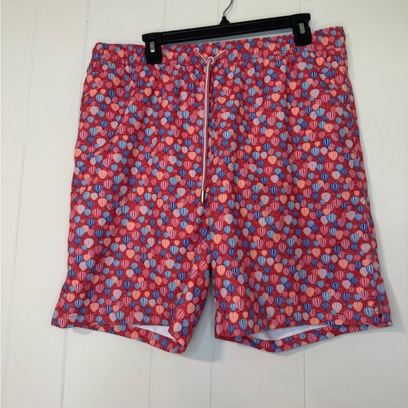 Peter Millar | Swim | Peter Millar Seaside Red Hot Air Balloon Print ...